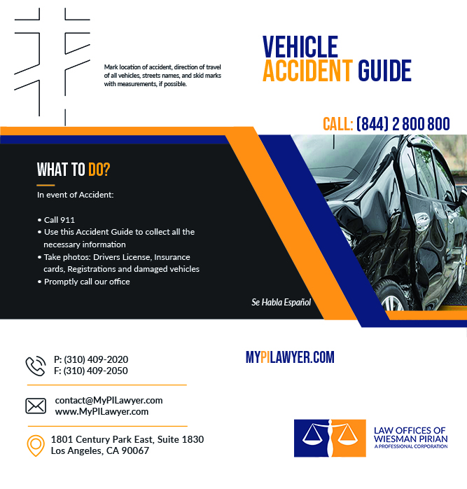 Vehicle Accident Guide – Pirian Law
